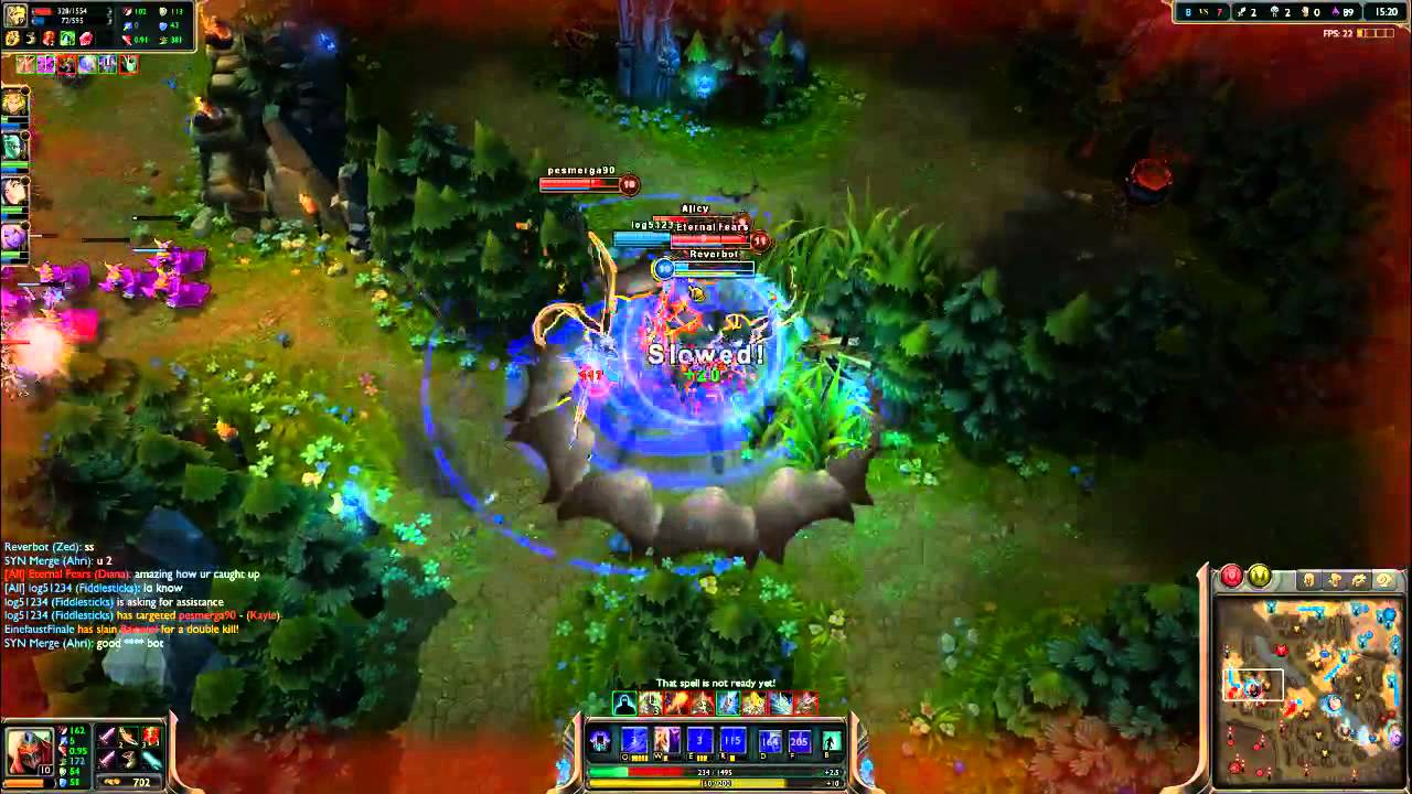 Reverbot - Diamond V Zed OP - YouTube