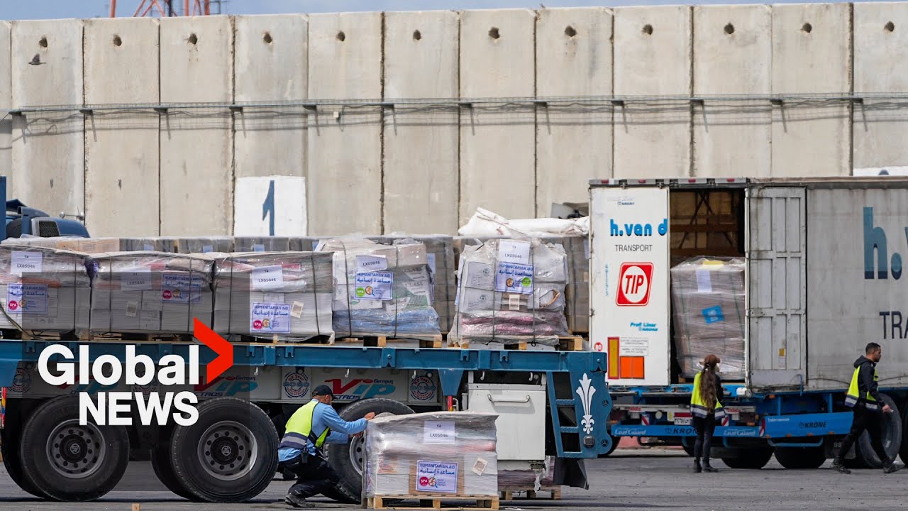 Israel-Gaza: Humanitarian aid is a “drop in the bucket” for what is ...