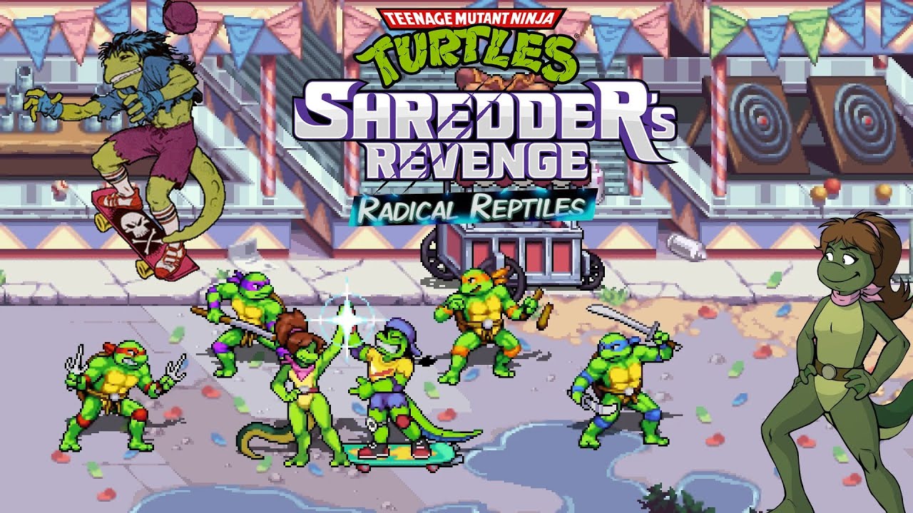 Classic Reptile Characters! - TMNT Shredder's Revenge Radical Reptiles ...