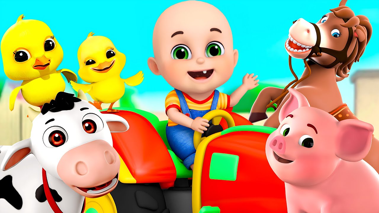 Animal farm song | Old Macdonald Had Cow +More Yes Bobo Baby Song And ...