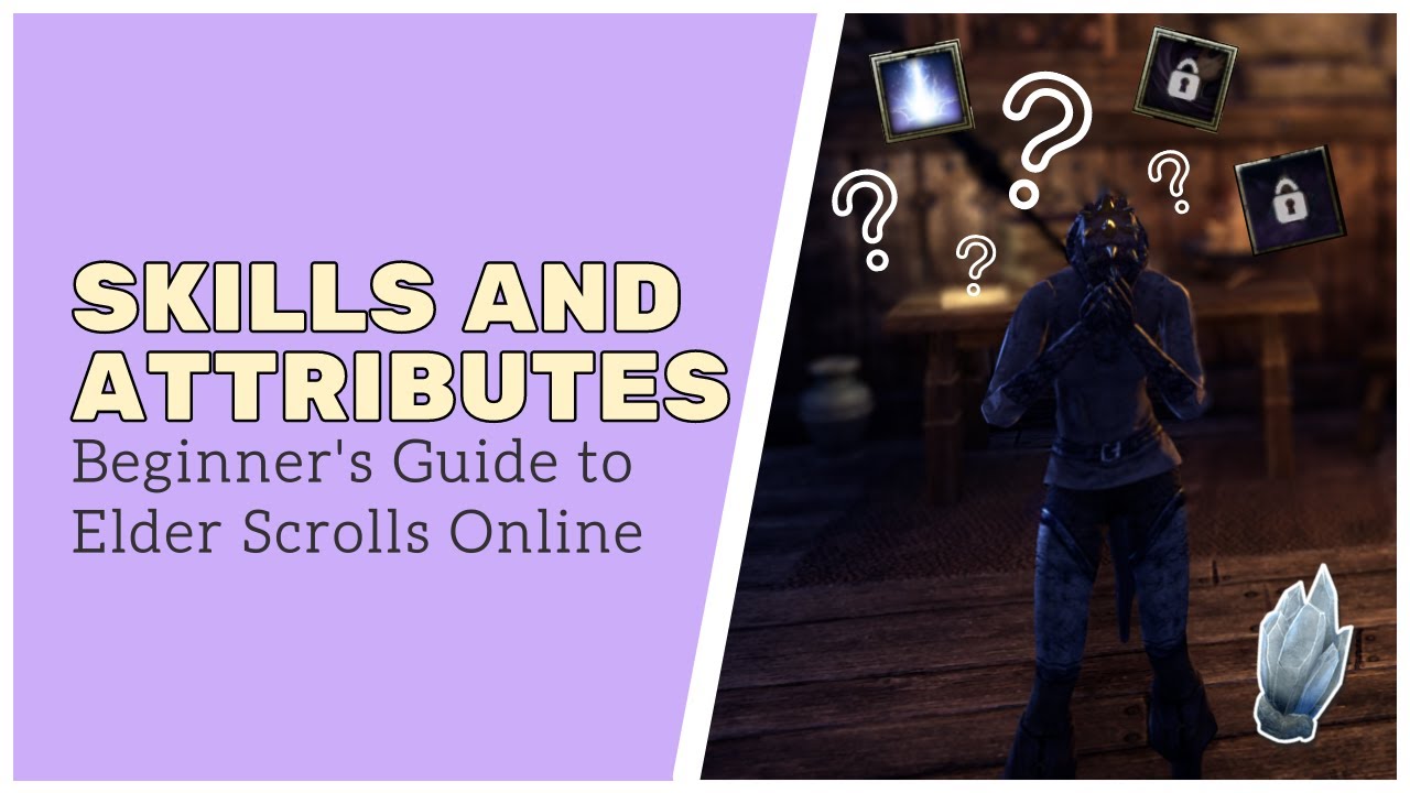 What the heck do I put skill points into?! // Beginner's Guide to ESO ...