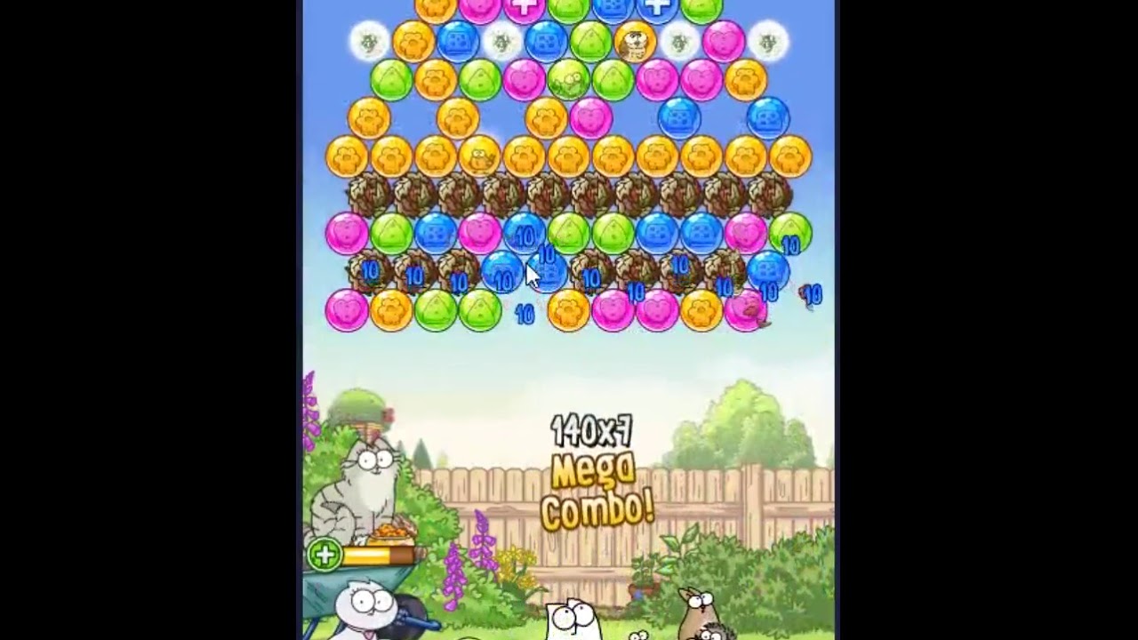 Simon's Cat Pop Time Level 467 - NO BOOSTERS 😺 | SKILLGAMING ️ - YouTube