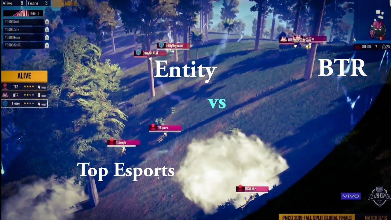 Entity Gaming vs BTR vs TOP Esports - YouTube