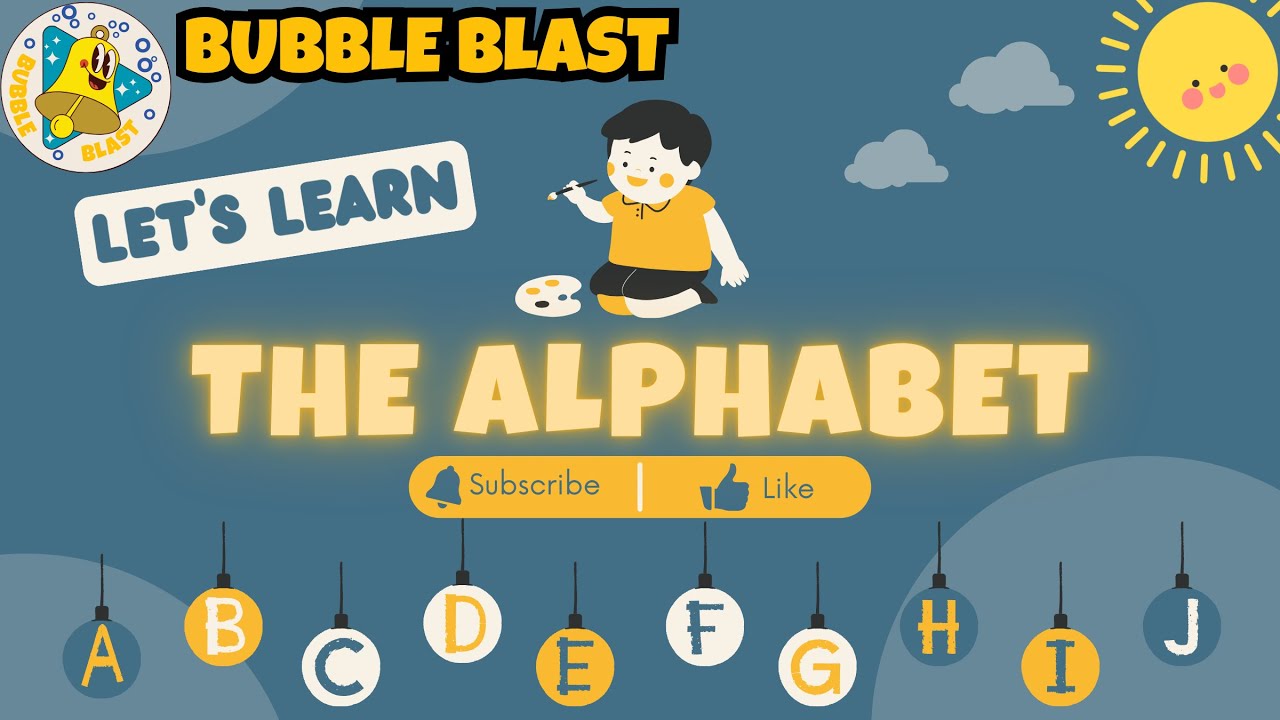 ABC Song | ABC Poem | Alphabet Song | ABC for Kids | Bubble Blast - YouTube
