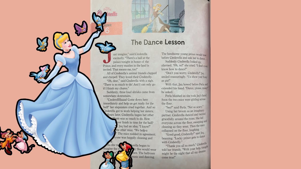 Disney Princess Cinderella: The Dance Lesson - YouTube