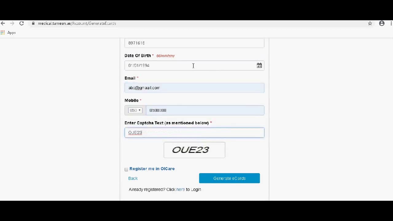 E Card download for Individual - YouTube