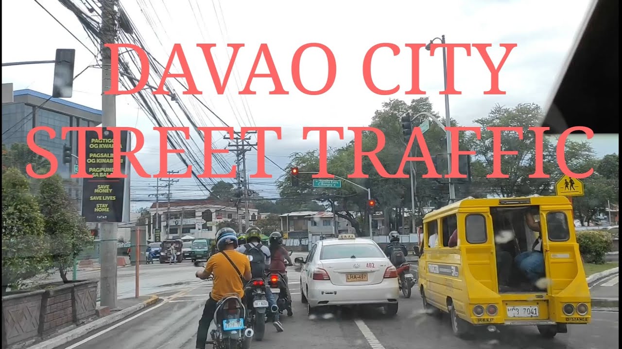 DAVAO CITY STREET TRAFFIC - YouTube