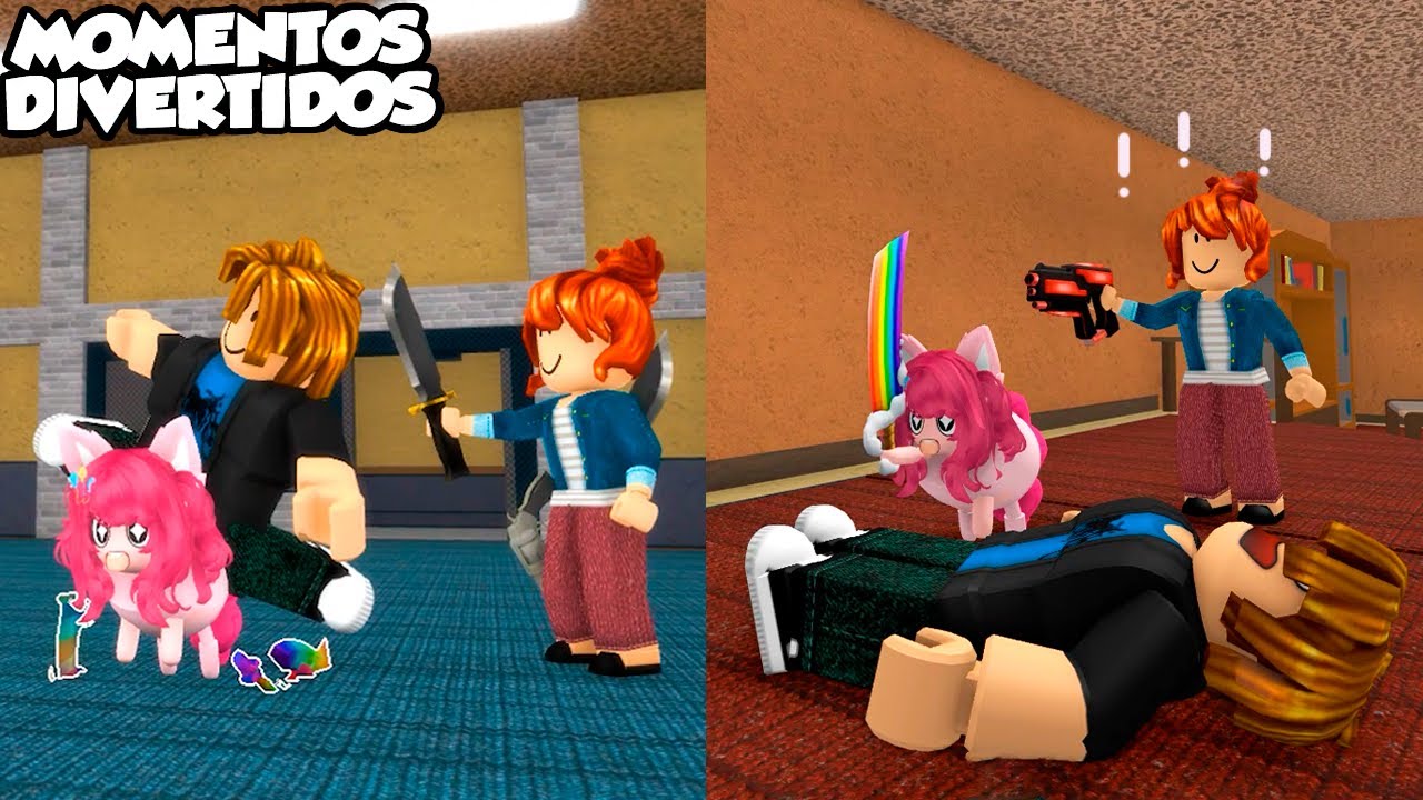 MURDER MISTERY 2 pero Soy Mini PINKIE PIE (MOMENTOS DIVERTIDOS) MM2 ...