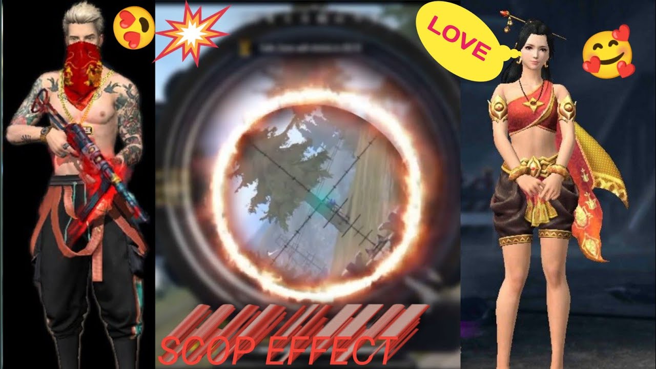 Next Level Scope Effect In Kinemaster - Garina Free Fire / In Android /Rascal Gaming 🥰 - YouTube