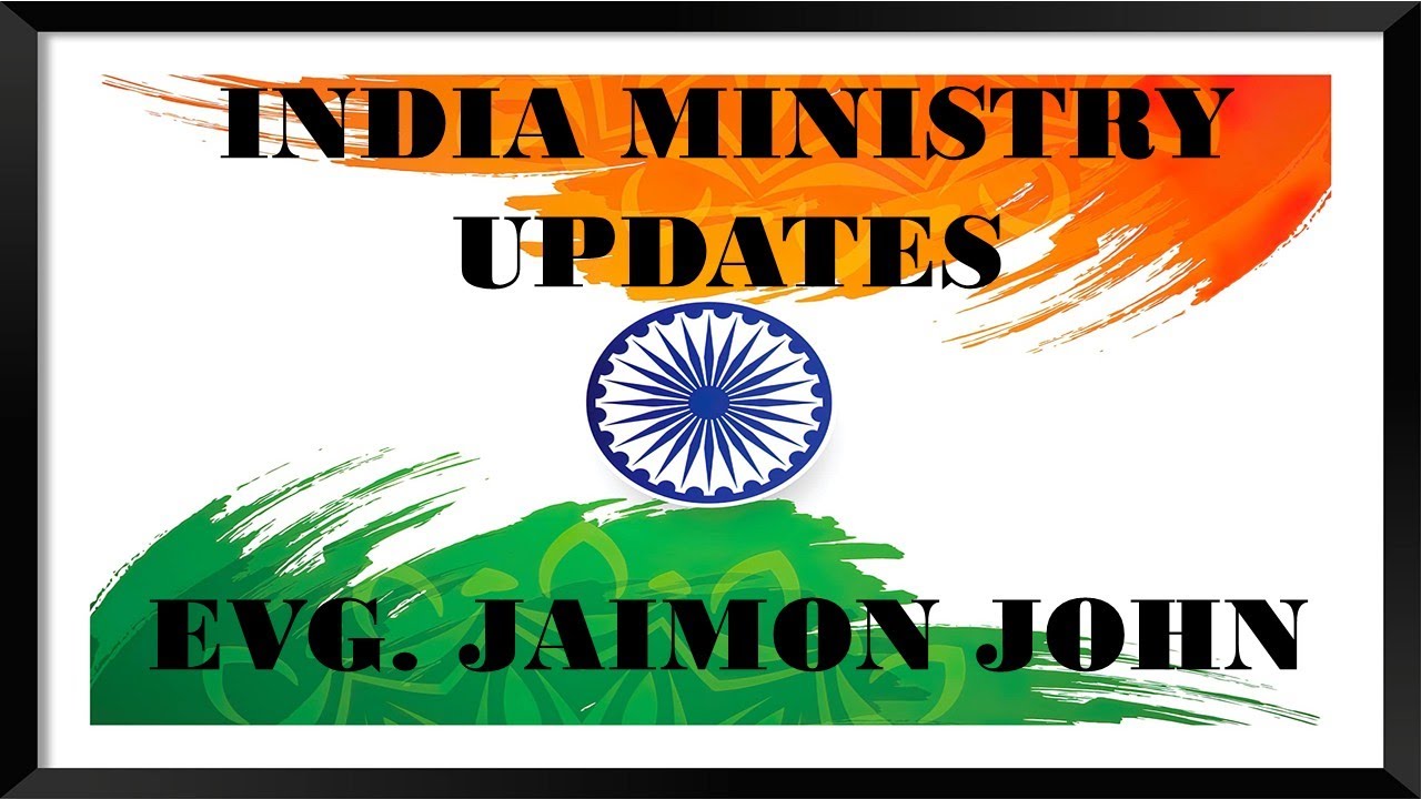 "India Ministry Updates" - Br. Jaimon John - BASF Sunday Message ...