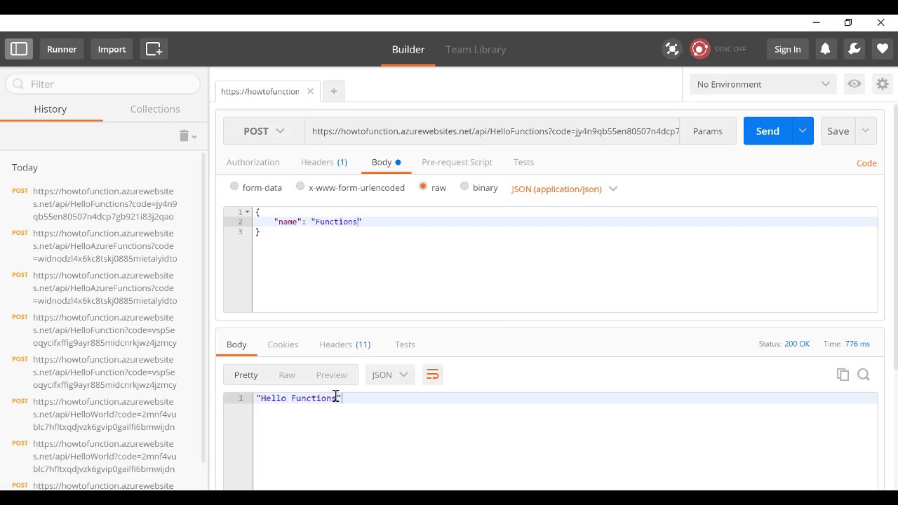 Episode 1: HTTP Triggered Function - YouTube