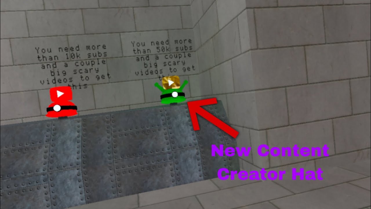 Big Scary Added A New Content Creator Hat - YouTube