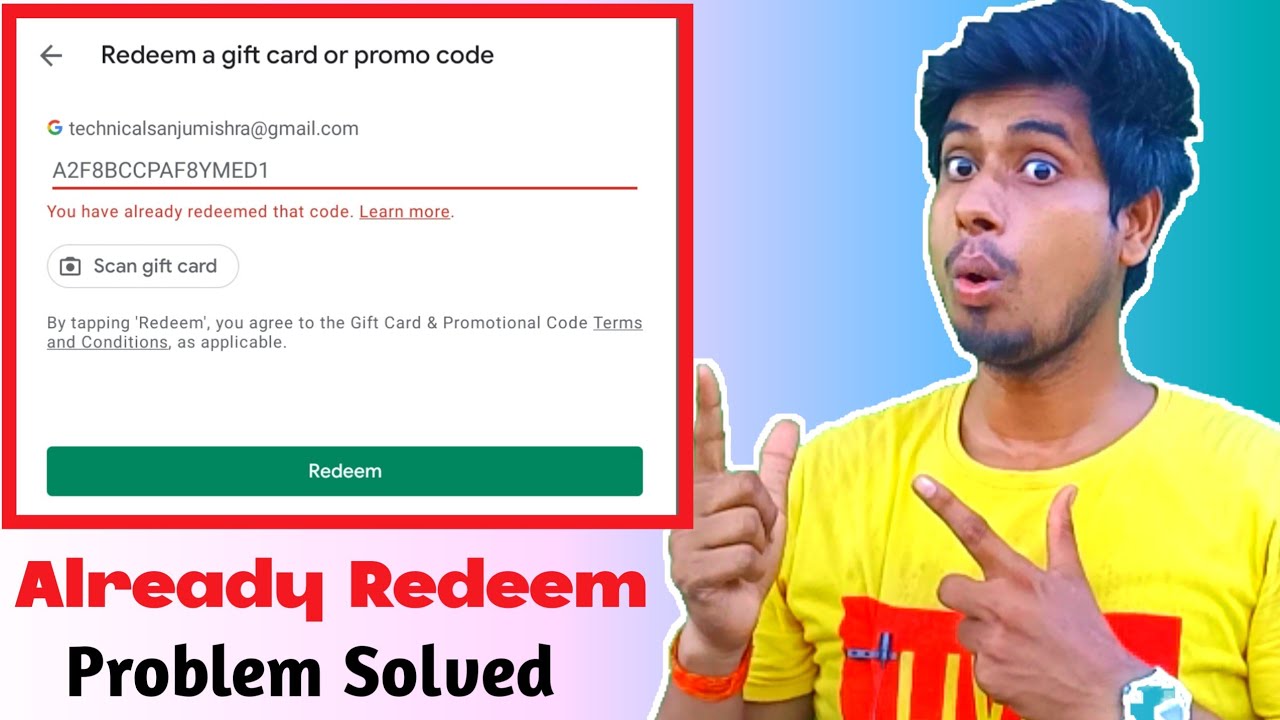 Redeem code already Redeem Problem Solved | Redeem Code kam nhi kar rha hai kya karu | Hindi ...
