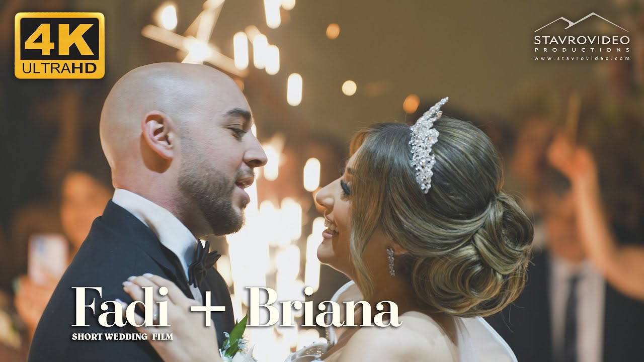 Fadi + Briana's Short Wedding Film 4K UHD at Caesars hall and St George ...