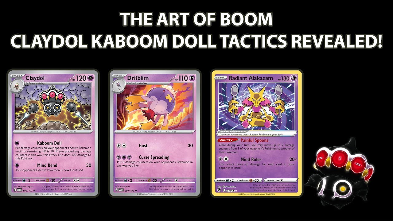 The Art of BOOM: Claydol Kaboom Doll Tactics Revealed - Pokemon TCG ...