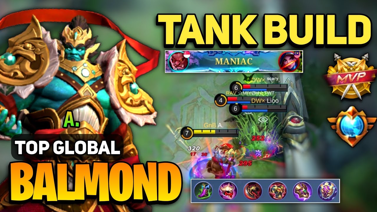 MANIAC! SUPREME Balmond Tank Build [ Top Global Balmond Best Build ] By ...