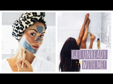 MY NIGHT TIME ROUTINE - GET UNREADY WITH ME! #Ad | Beauty's Big Sister