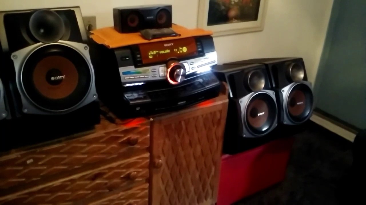 SYSTEM SONY LBT FST ZUX9 - YouTube