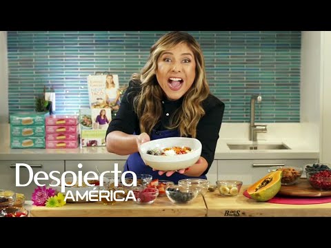 Receta de un rejuvenecedor batido de frutas de la chef Lorena García