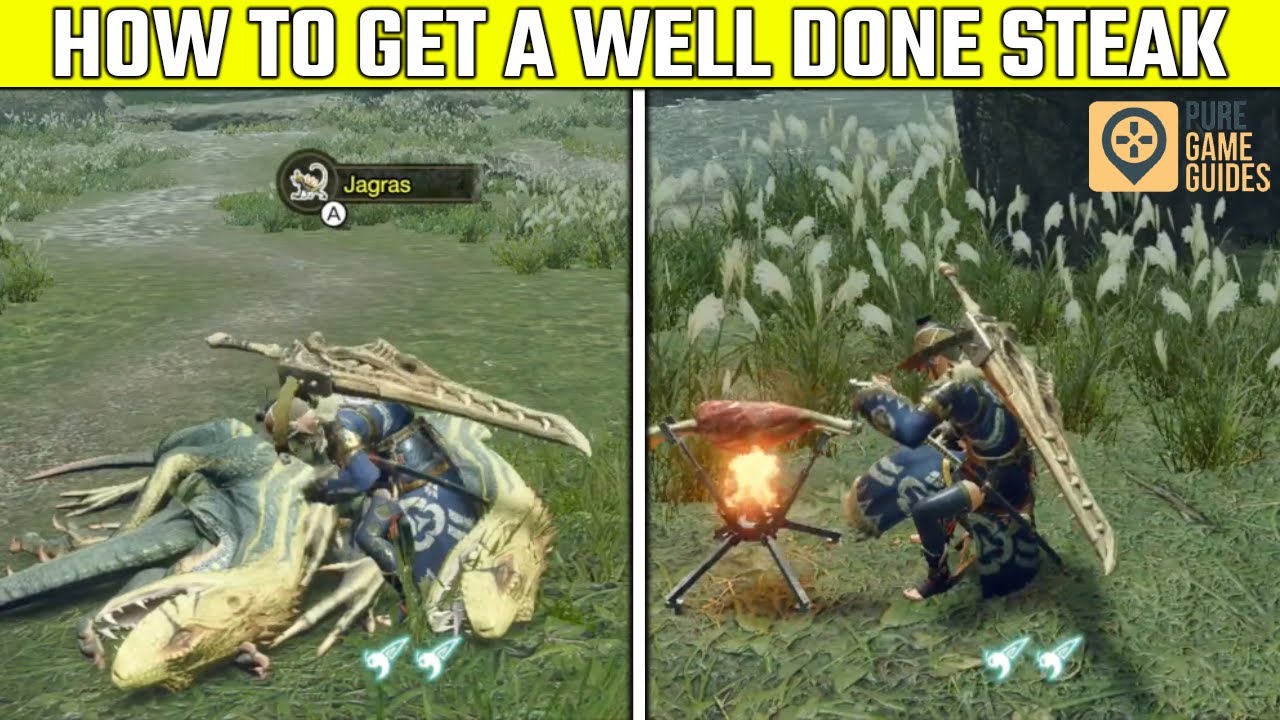 How To Get a Well Done Steak For Fugen in Monster Hunter Rise - YouTube