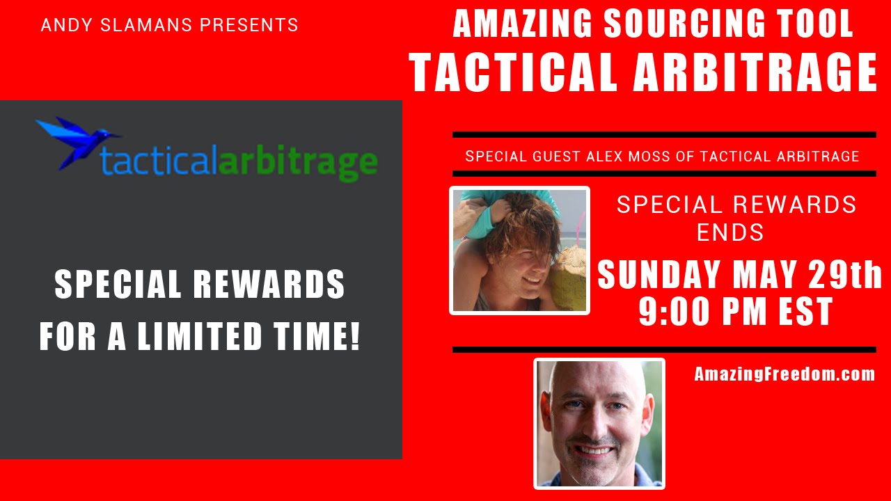 Tactical Arbitrage - Amazing Sourcing Tool Crazy Rewards Extended ...
