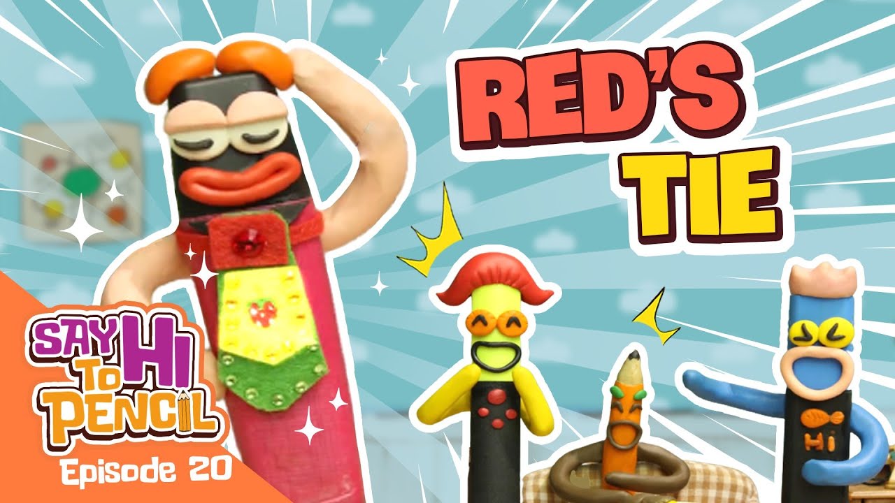 RED'S TIE | Say Hi To Pencil | Hi Pencil Studio - YouTube