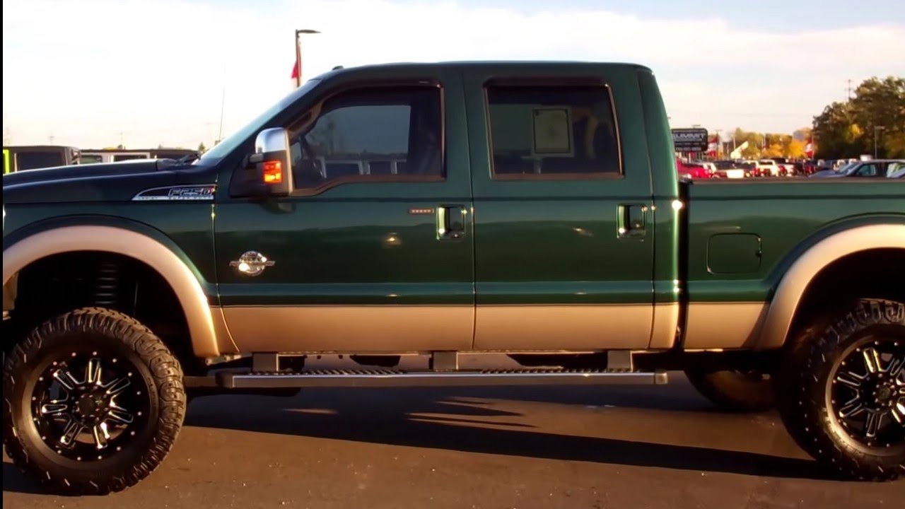 2011 F250 CREW LARIAT POWERSTROKE DIESEL WALK AROUND REVIEW SOLD ...