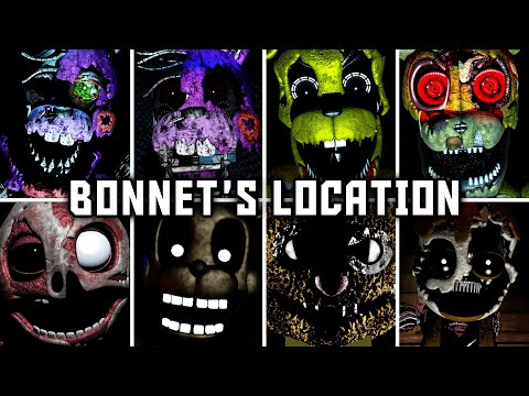 Bonnet's Location - All Jumpscares