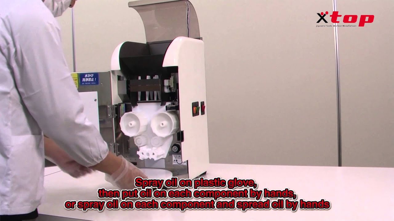 Full Automatic Sushi Machine TSM-07 - YouTube