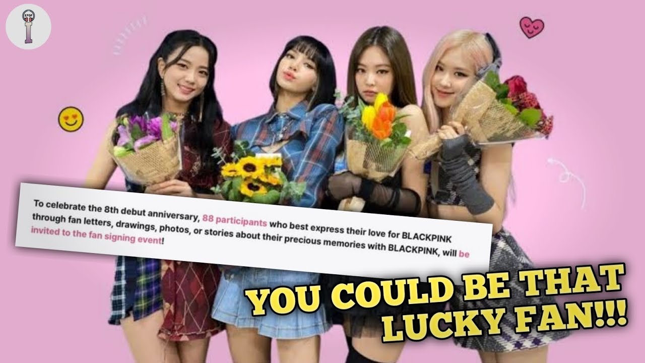 BLACKPINK To Hold An Offline Fan Meeting With 88 Lucky Fans On Their ...