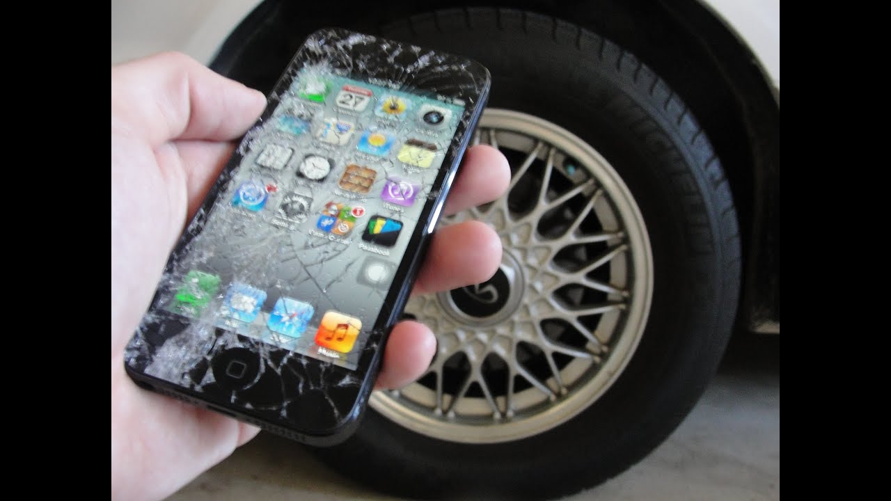 Car vs. iPhone 5 Smash Drop Test -Episode #4- - YouTube