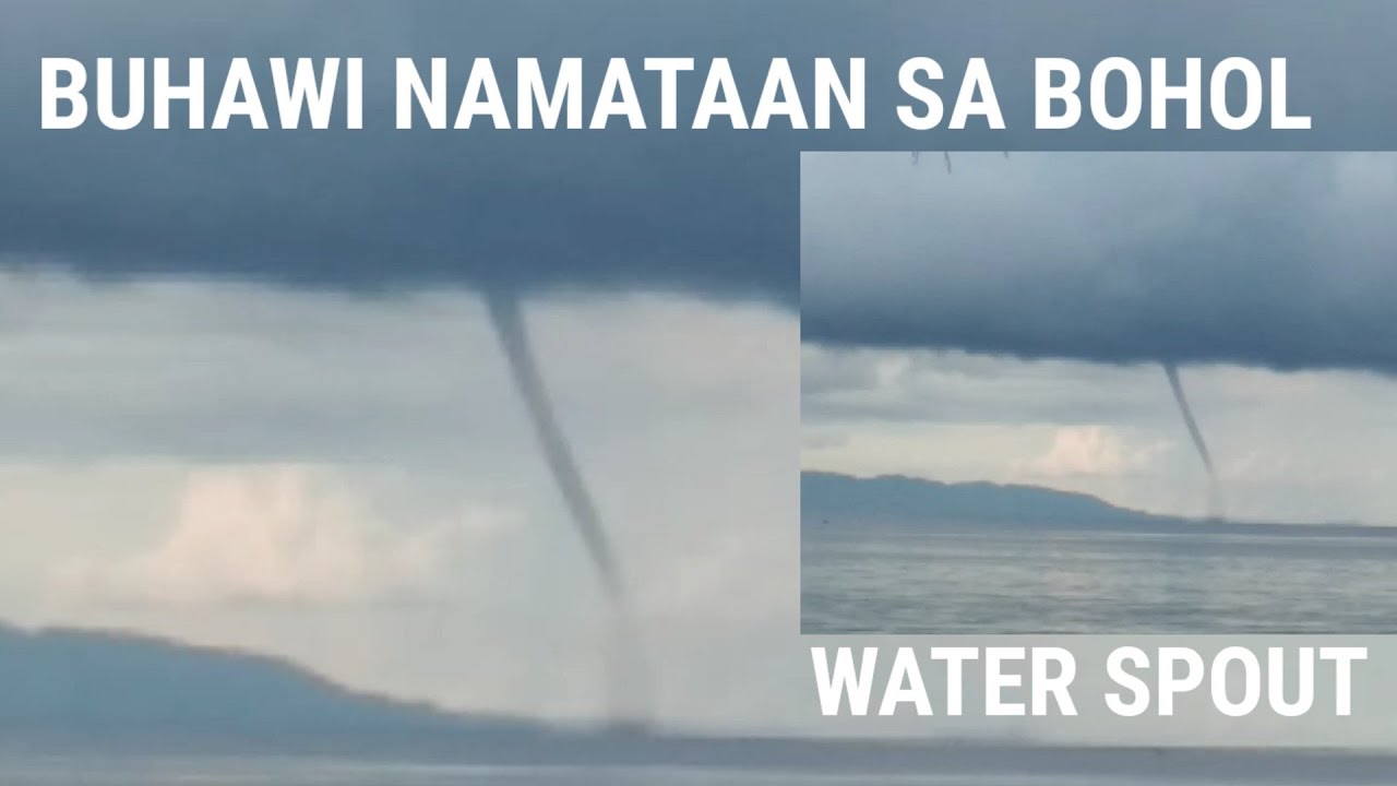 Buhawi in Bohol caught on camera - YouTube