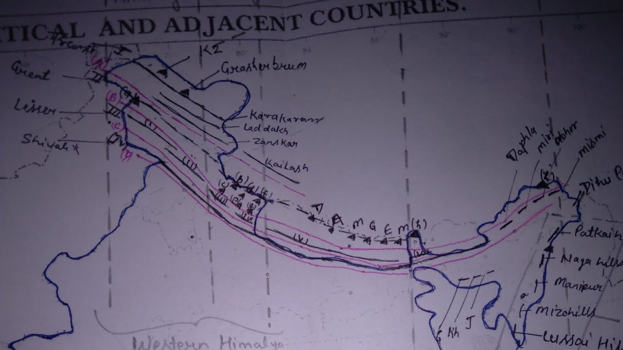 Himalyan Faults | ITCZ | MCT | MBF | HFF | Malda gap| Indian Geography ...
