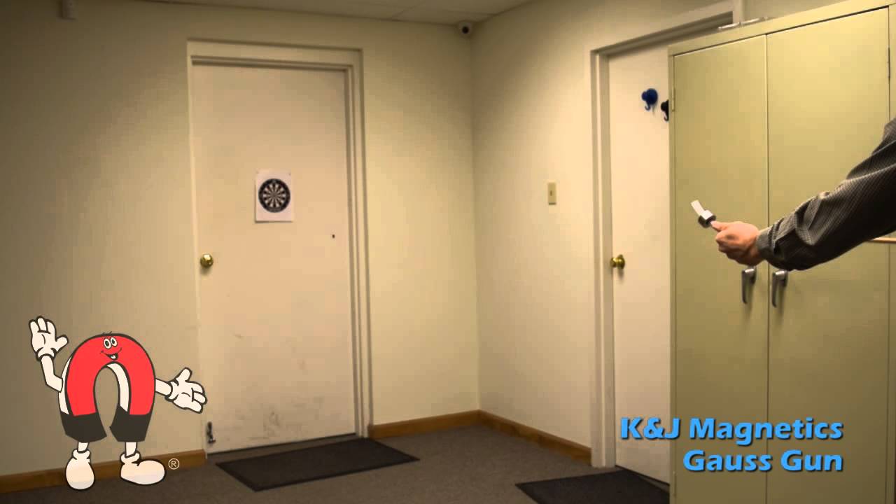 K&J Magnetics - Simple Gauss Gun - YouTube