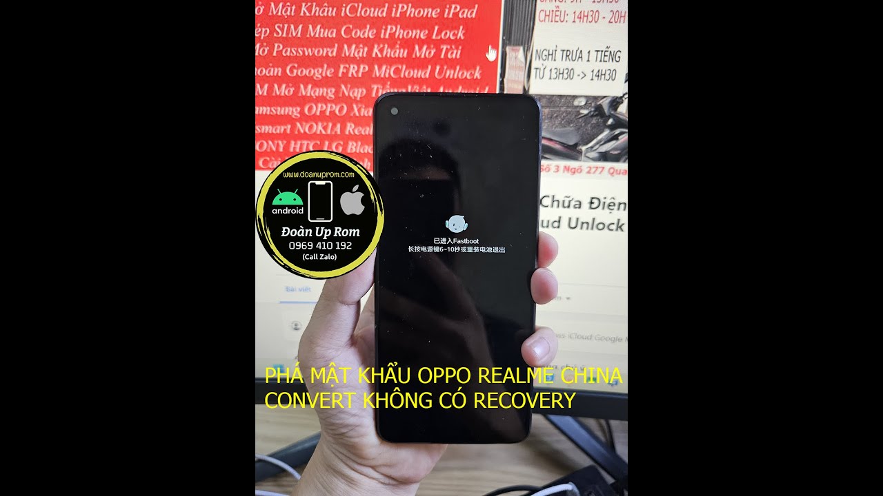 Phá mật khâu Oppo F21 Pro 5G CPH2341 Oppo A53 ko có recovery chỉ hiện ...