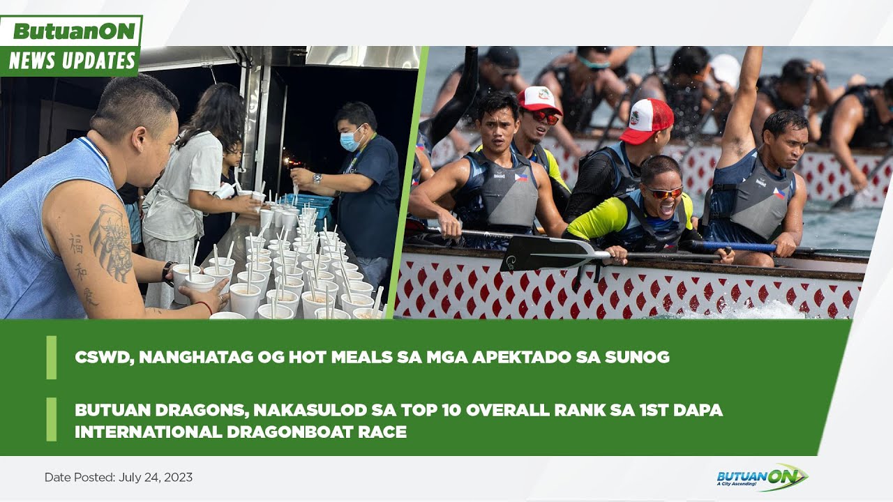 ButuanON News Update (July 24, 2023) - YouTube