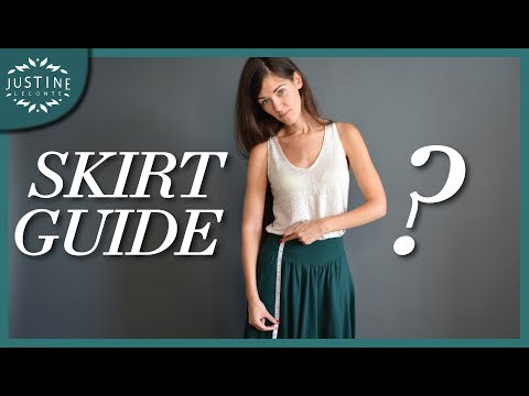 Find the perfect skirt for your body type | SKIRT GUIDE - SPRING FASHION | Justine Leconte