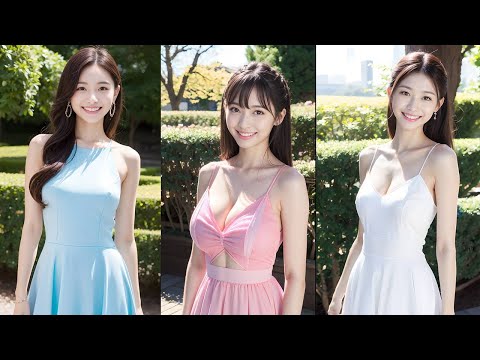 AI art Japanese Girls Compilation #7 #aiart #dress