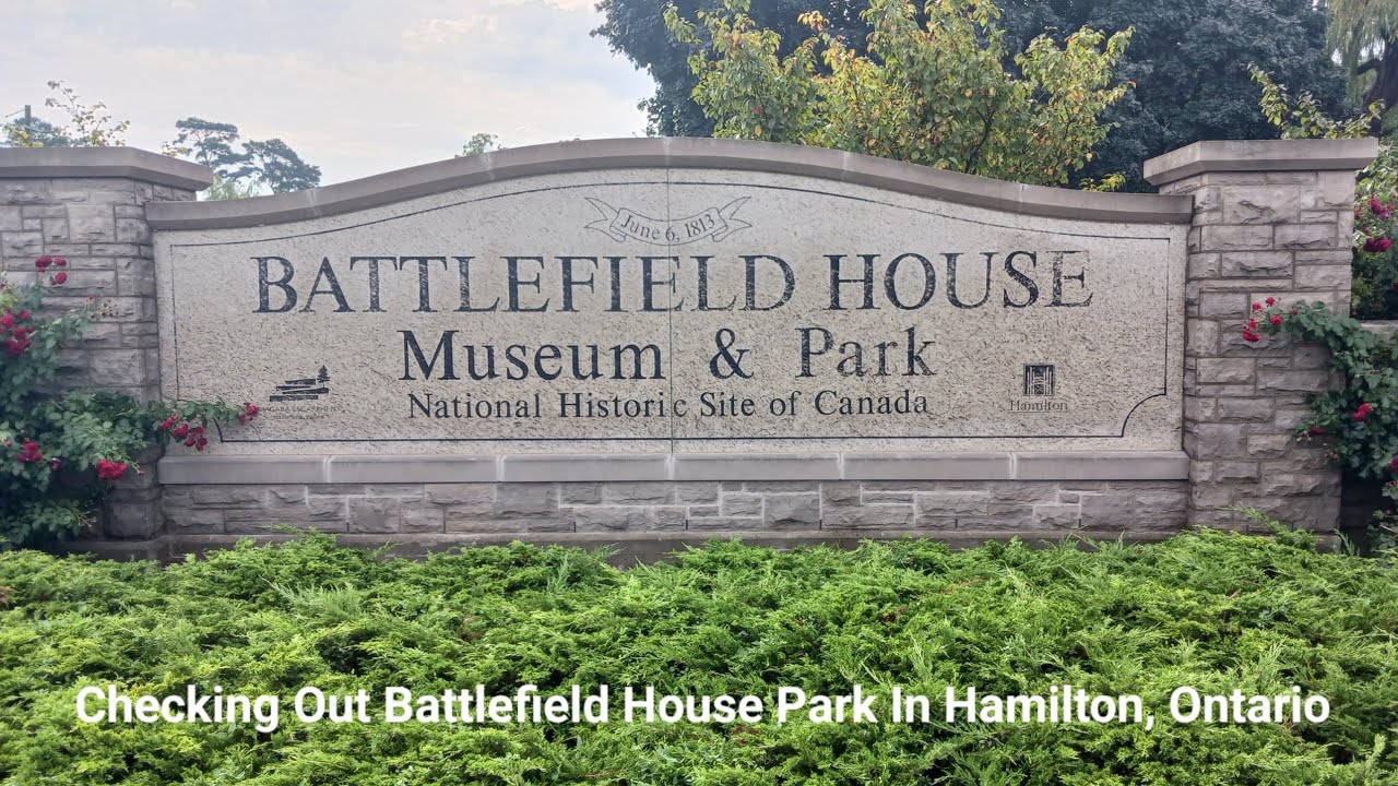 Checking Out Battlefield House Park In Hamilton, Ontario 8/31/24 - YouTube
