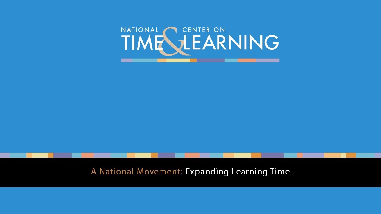 A National Movement: Expanding Learning Time - YouTube