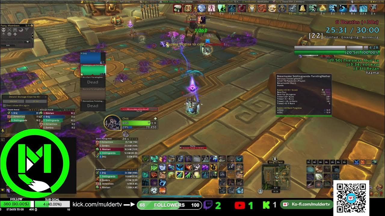 🔴2769 RIO +M20+ Blázinec po resetu | Resto Shamy | 3.SEZÓNA Jdeme M+ Daily a jiné |2K ULTRA ...