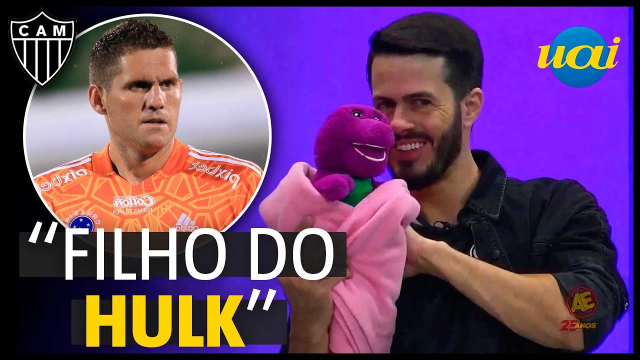 Atlético: Fael cuida de 'filho do Hulk' durante o AE - YouTube