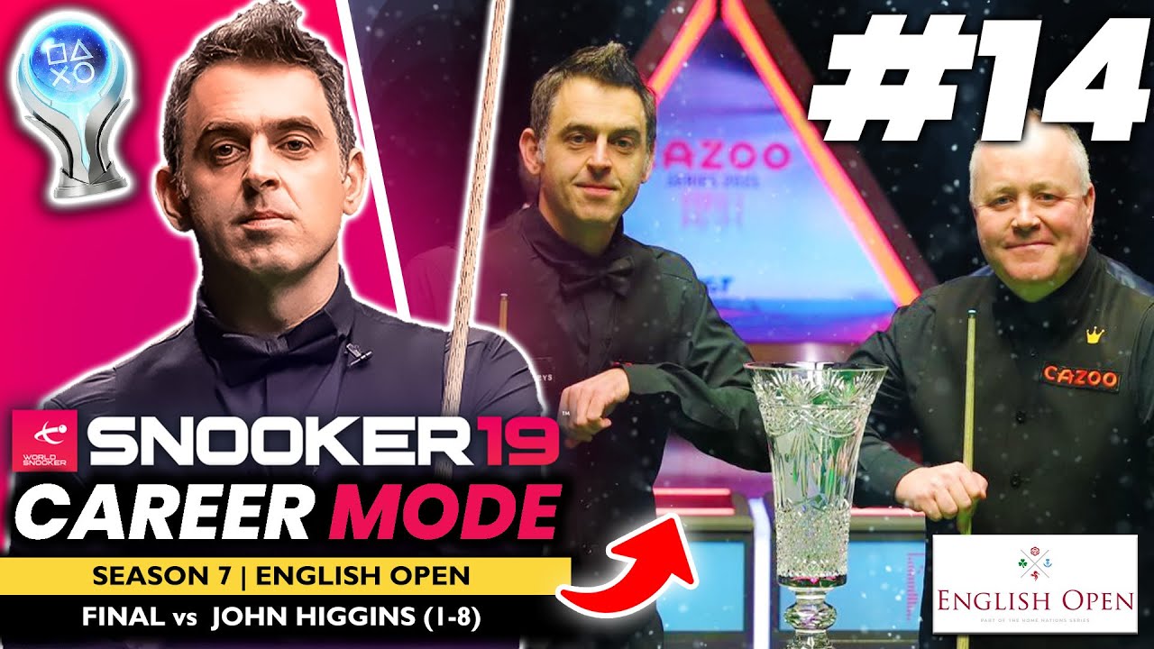 ENGLISH OPEN FINAL! | Snooker 19 PS5 Ronnie O’Sullivan Career Mode S7 ...