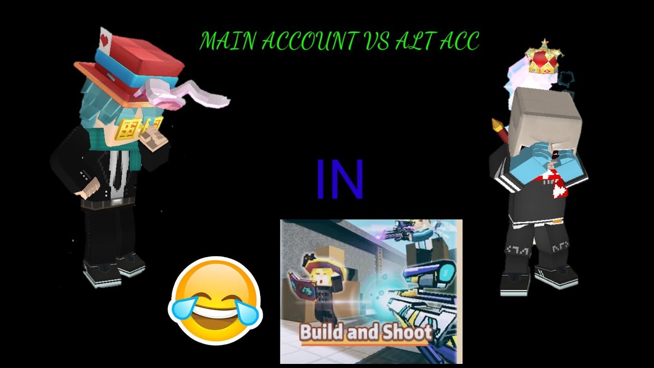 Main account VS Alt account with edits - YouTube