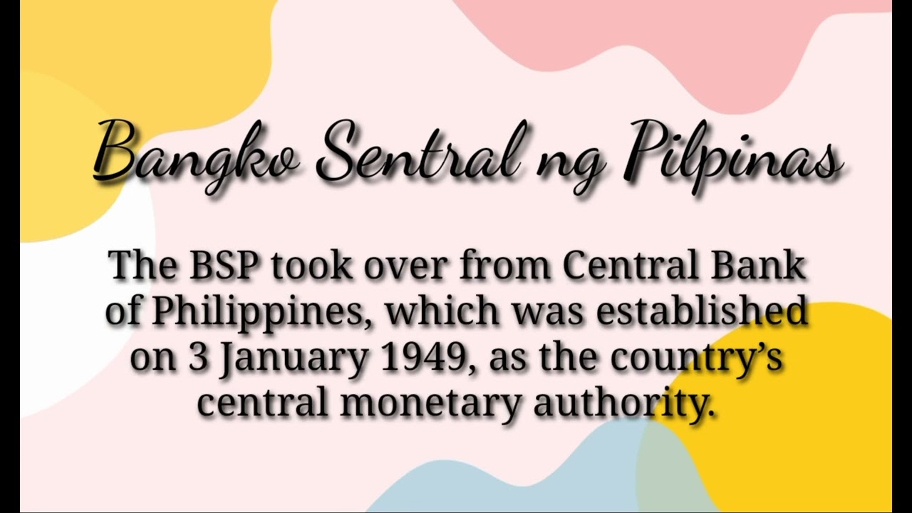 ROLE OF BSP - YouTube