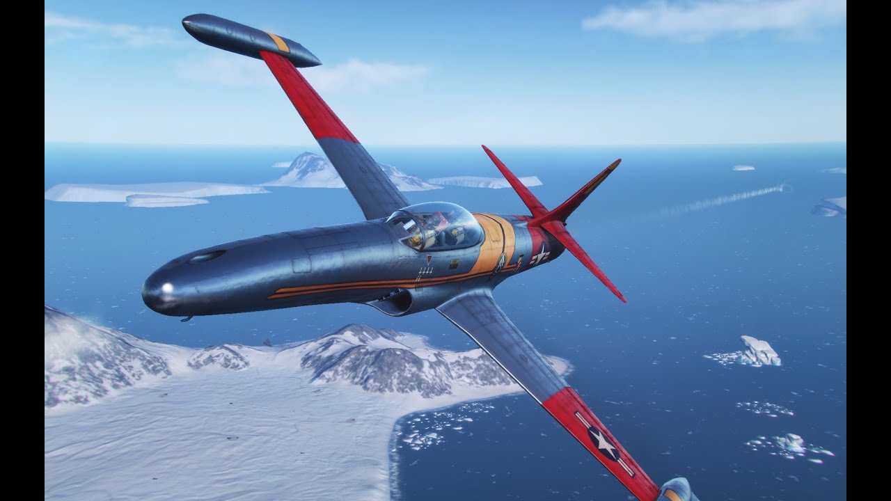 World of Warplanes Lockheed F-94D Starfire gameplay - YouTube