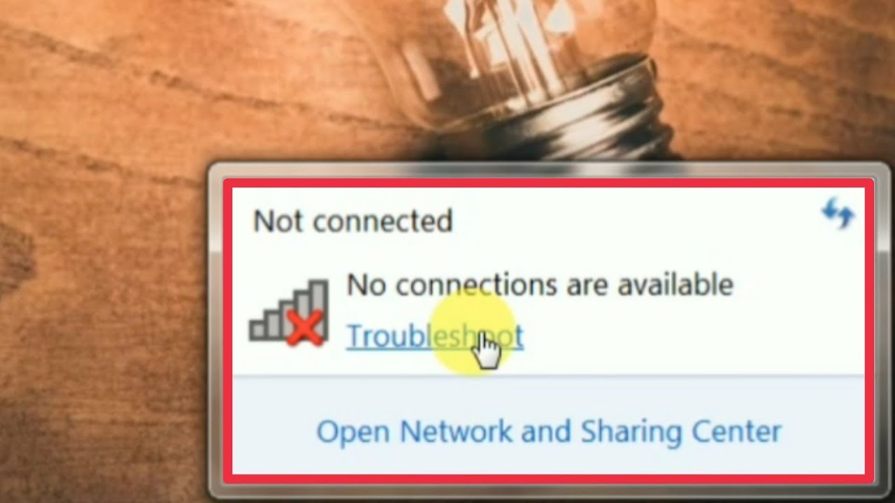 How To Fix Not Connected No Connections Are Available Problem Solve In Pc YouTube how-to-fix-not-connected-no-connections-are-available-problem-solve-in-pc-youtube