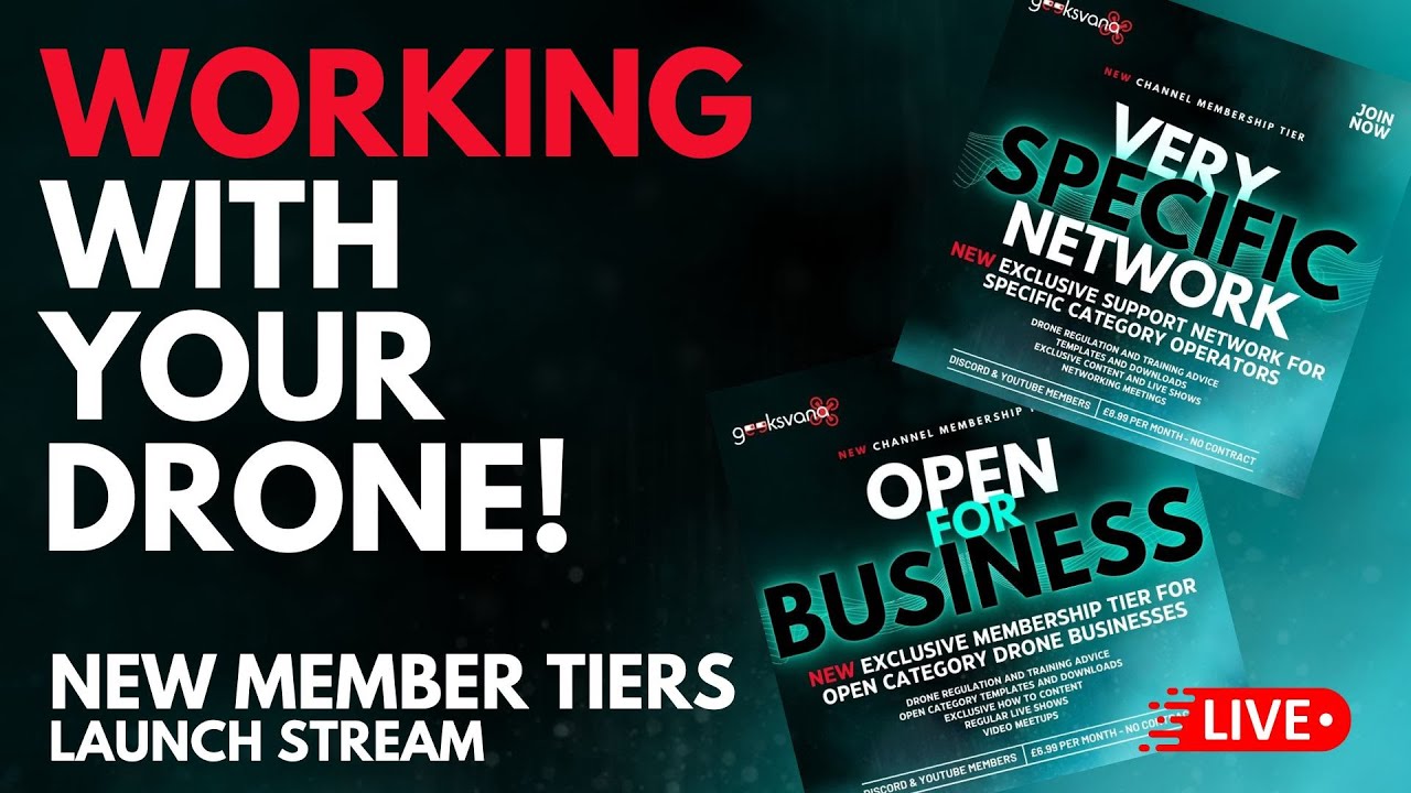 MEMBERS EXCLUSIVE! Working with your drone! Plus live Q&A - YouTube