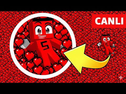 [ CANLI YAYIN ] 985,896,989 SAMET PARLAK KALBİM VAR !! - Minecraft