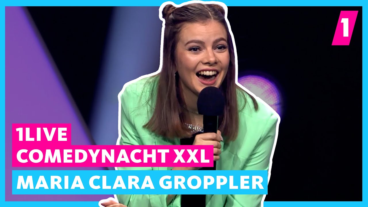 Maria Clara Groppler: MILF mit 16 | 1LIVE Köln Comedy-Nacht XXL - YouTube